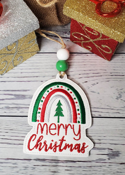 Christmas Rainbow Ornament – A-Z Blanks and Designs