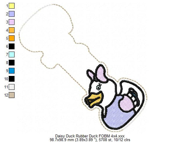 Rubber Duck Dais Duck FOBM – A-Z Blanks and Designs