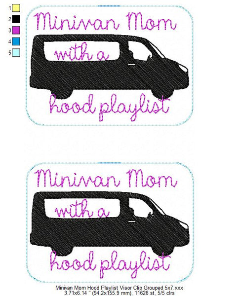 Minivan Mom Visor Clip – A-Z Blanks and Designs