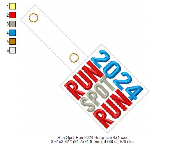 Run Spot Run Key Fob – A-Z Blanks and Designs