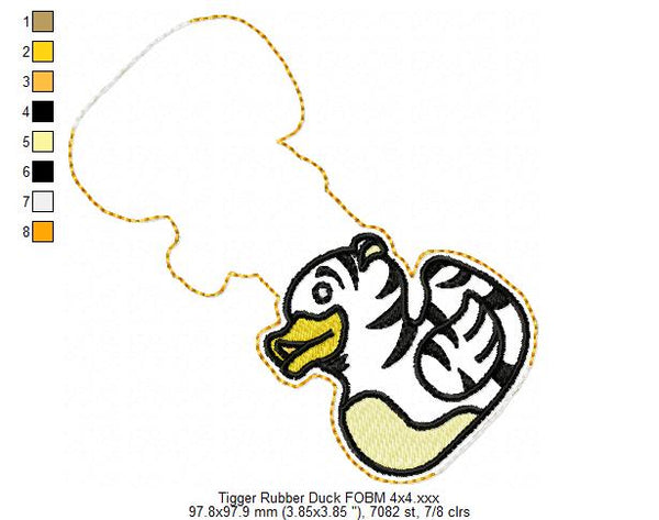 Rubber Duck Tig FOBM – A-Z Blanks and Designs
