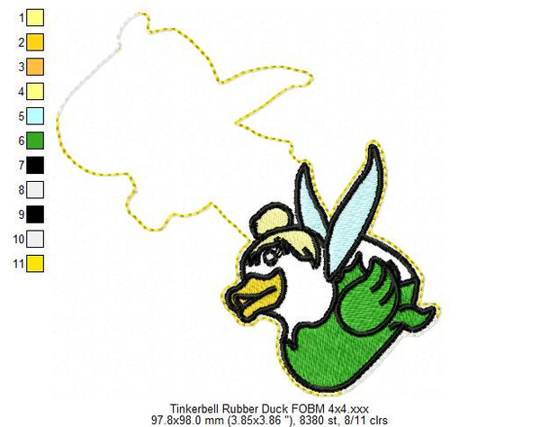 Rubber Duck Tink FOBM – A-Z Blanks and Designs