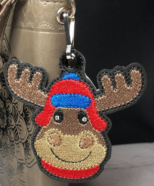 Winter Moose Key Fob – A-Z Blanks and Designs