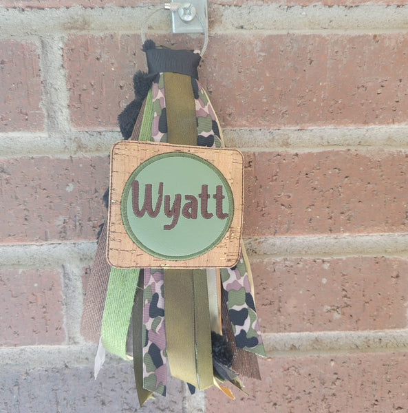 Square Circle Monogram Bag Tag – A-Z Blanks and Designs