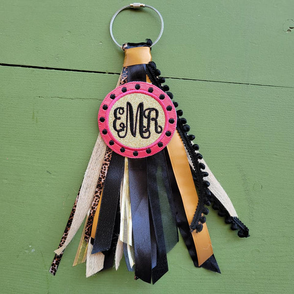 Circle Blank Monogram Bag Tag – A-Z Blanks and Designs