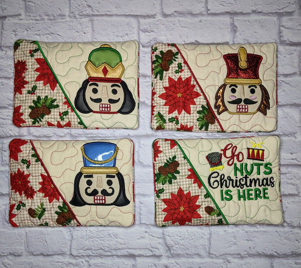 Nutcracker Mug Rug and Coaster Bundles EXCLUSIVES – A-Z Blanks and Designs