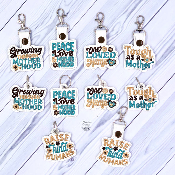 $5 Friday Mom Key Fob Bundle 414 – A-Z Blanks and Designs