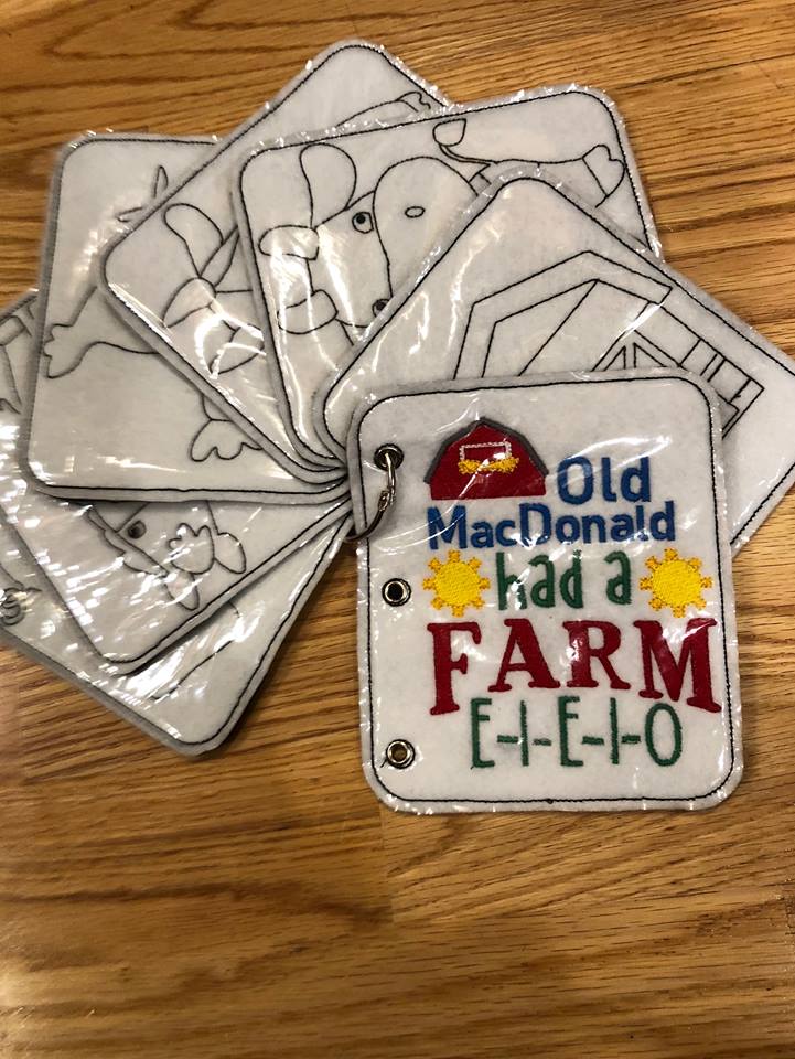 old macdonald coloring book