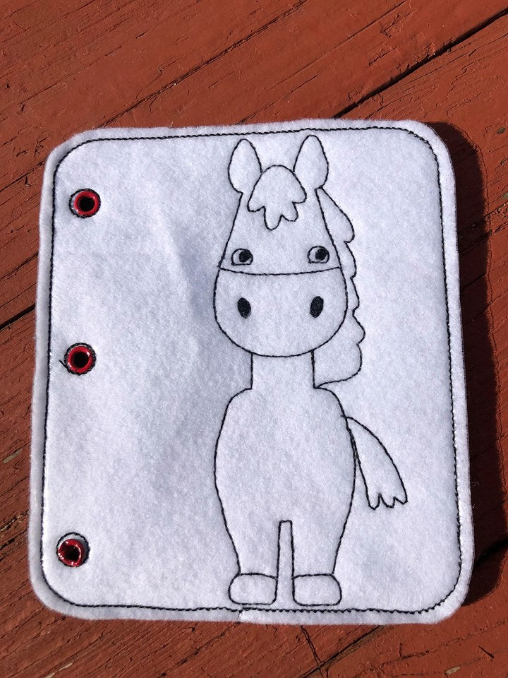 old macdonald coloring book