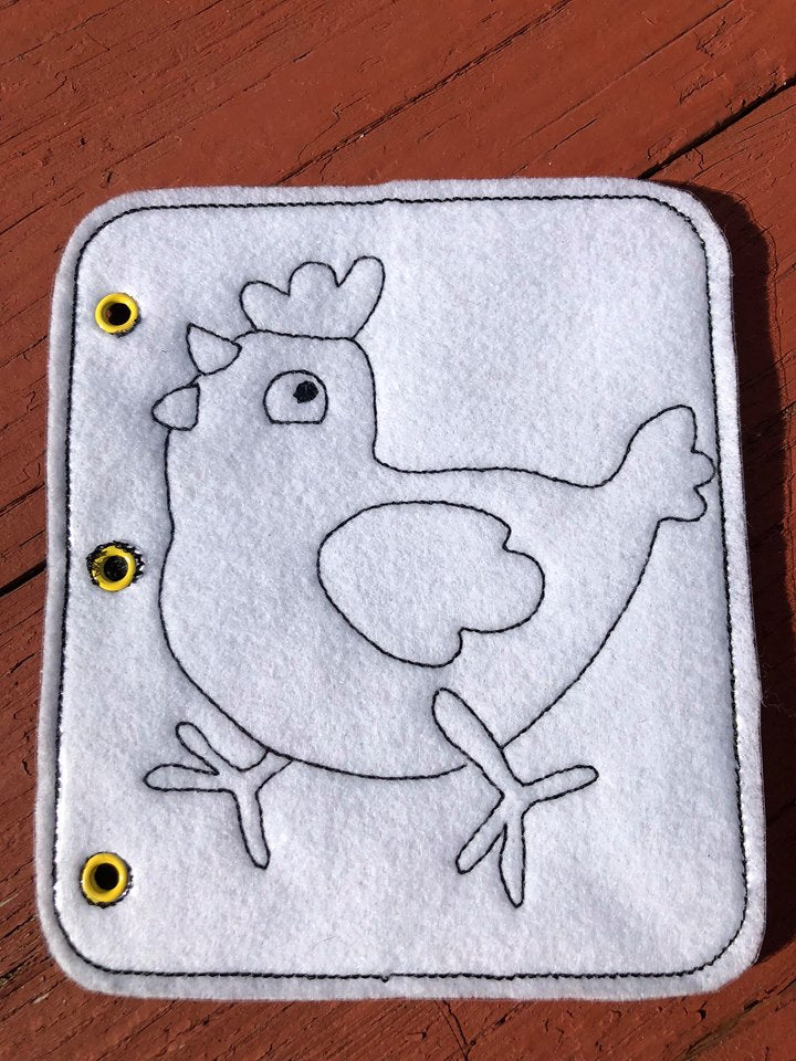 old macdonald coloring book