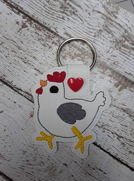 Chicken Key Fob - 2 Styles – A-Z Blanks and Designs