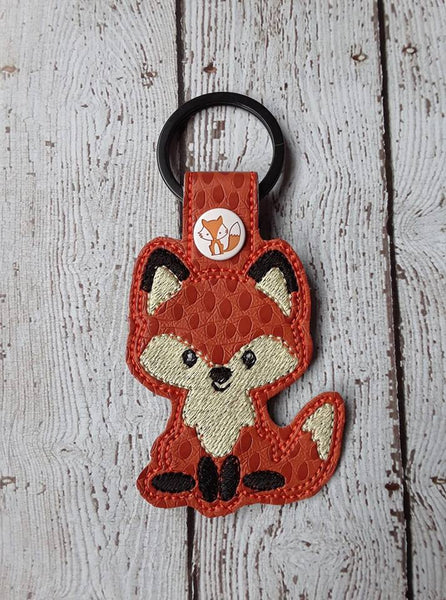 Woodland Fox Key Fob - 2 Styles – A-Z Blanks and Designs