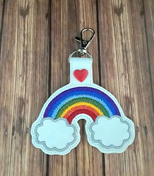 Rainbow Key Fob - 2 Styles – A-Z Blanks and Designs
