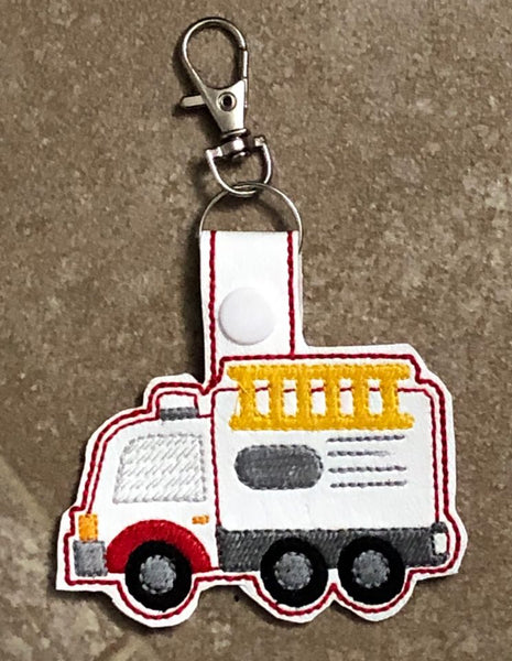 Firetruck Key Fob - 2 Styles – A-Z Blanks and Designs