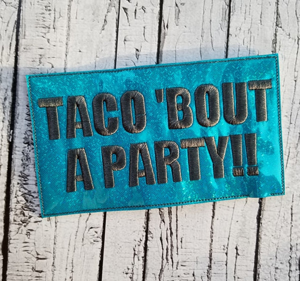 Taco 'Bout A Party Photo Booth Prop SET 5x7 ONLY – A-Z Blanks and Designs