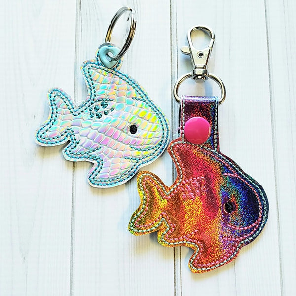 Sea Creature Fish Fob - 2 Styles – A-Z Blanks and Designs