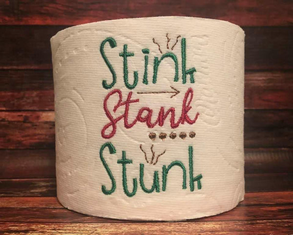 Stink Stank Stunk Toilet Paper – A-Z Blanks and Designs